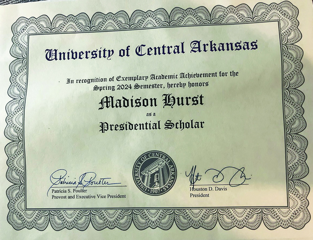 Hurst Earns Honors - Mountain Echo